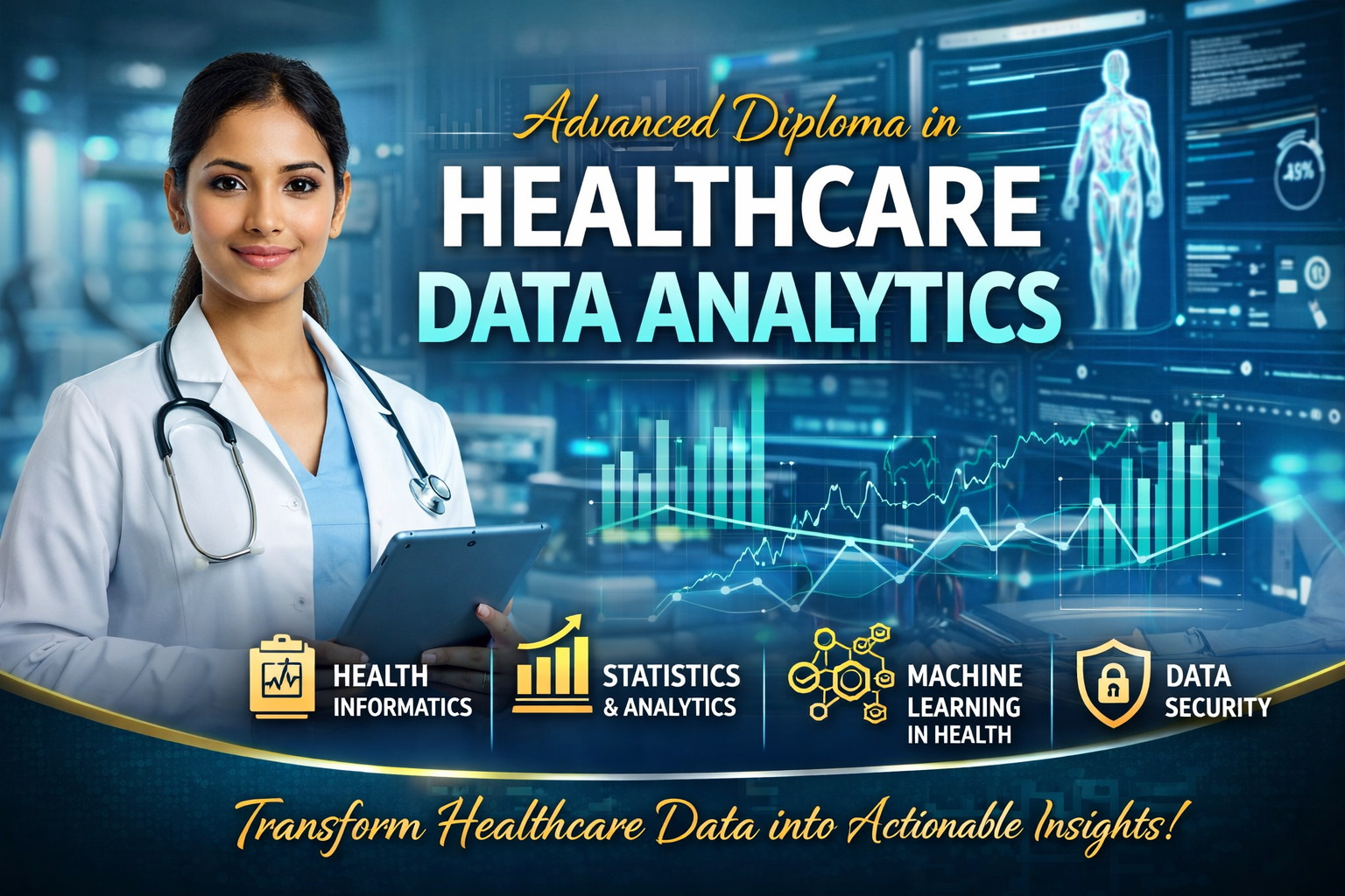 Advanced Diploma in Healthcare Data Analytics - HeartbeatZ Academy